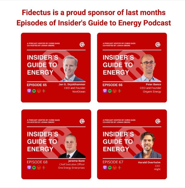 Proud sponsors of Insider's Guide to Energy Episodes: April 2022